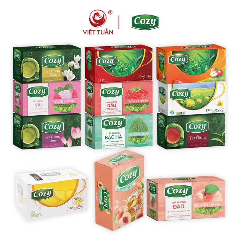 Trà Hương Nhài Cozy 25 Gói x 2g - VIETTUANTEA