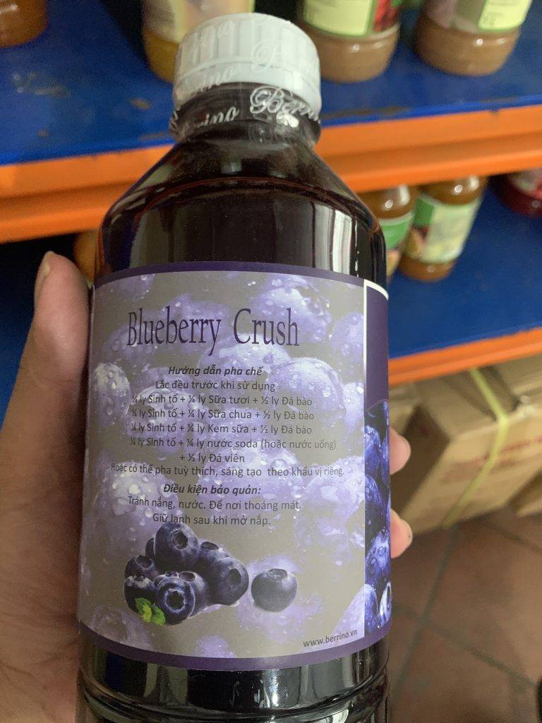 Sinh Tố Việt Quất Berrino 1L - VIETTUANTEA