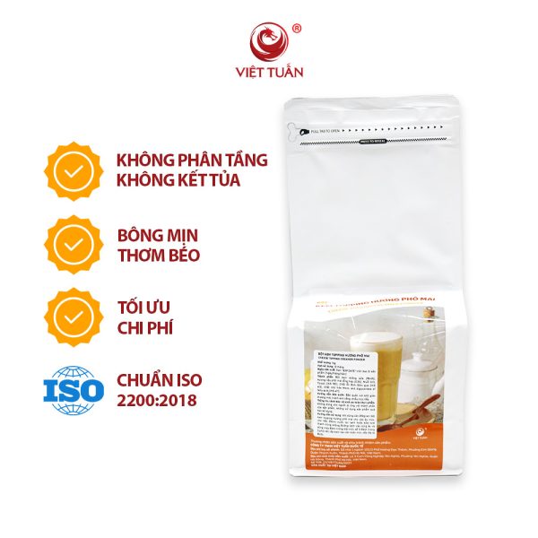 Bột Kem Topping Hương Phô Mai Việt Tuấn 1kg